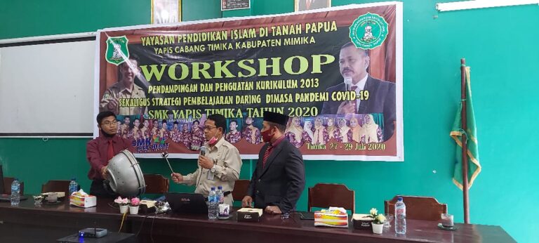 YAPIS Cabang Timika Adakan Workshop Pendampingan Secara Daring - Lines ...
